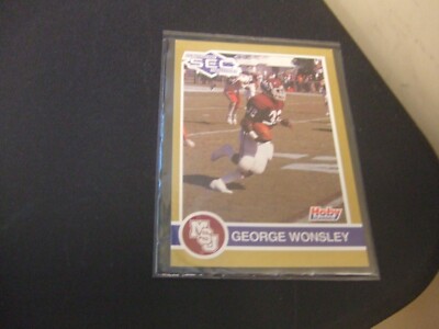 1991 Hoby SEC Stars #225 George Wonsley -Mississippi State Bulldogs- | eBay