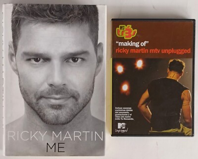 RICKY MARTIN - ME - HARDBACK WITH DJ + MAKING OF RICKY MARTIN MTV ...
