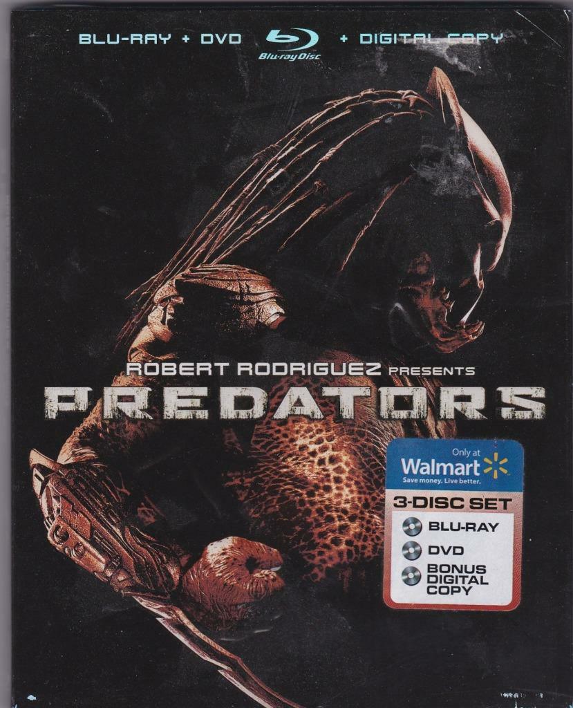 Predators (Bluray + DVD + Digital Copy) w/Activation Code | eBay