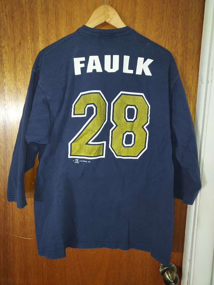 Vintage St. Louis Rams 28 Faulk 2000 Mens XL Rare | eBay