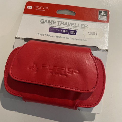 NEUF NEW pochette officiel rouge PSP GO playstation étui coque | eBay