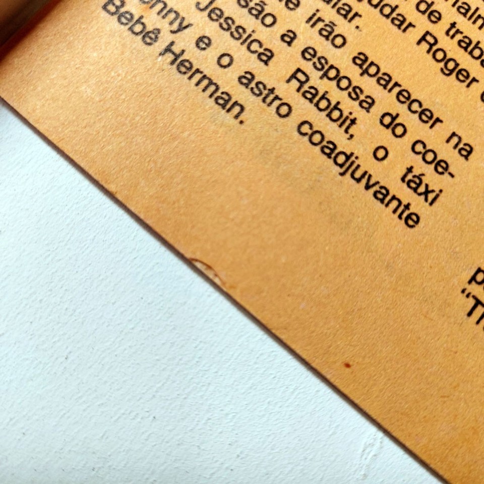 Foreign ROGER RABBIT # 1 - Disney Comic Book from Brazil - 1991 ...