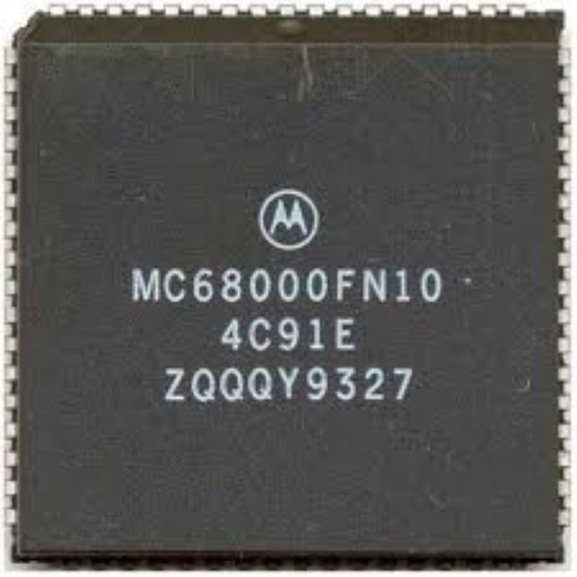 MC68000FN10 Motorola Microprocessor 68-pin Plastic PLCC Mc68000 NOS for ...