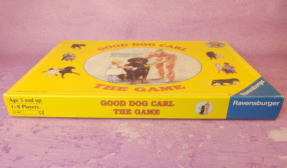GOOD DOG CARL Vintage Board Game The Game Ravensburger Complete Ages 3 ...