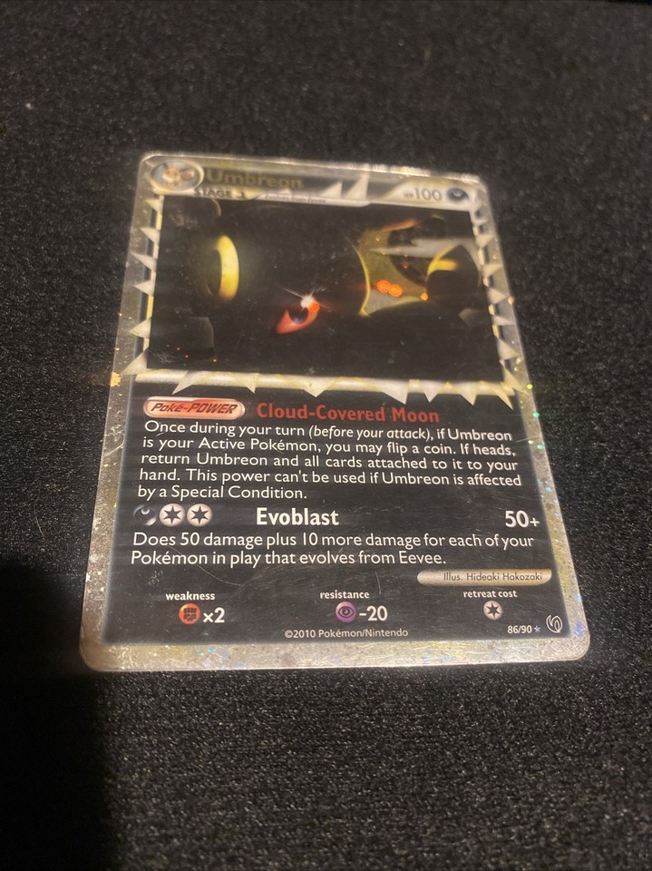 Pokémon TCG Umbreon Prime HS-Undaunted 86/90 Holo Holo Rare Prime | eBay