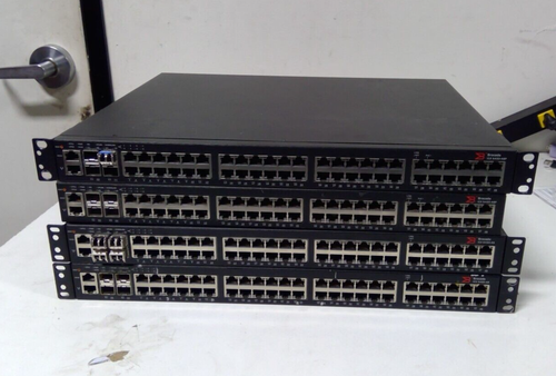 (LOT of 4x) Brocade ICX 6450-48P 48-Port Gigabit Ethernet Switch | eBay