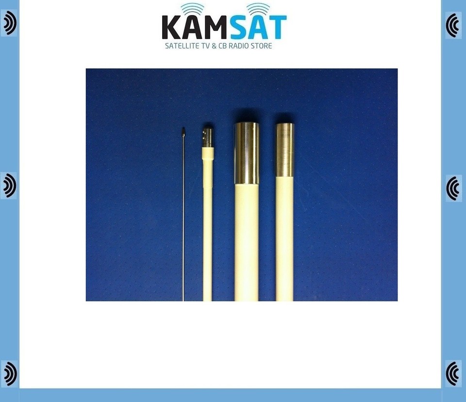 SIGMA EURO-COMM SE-HF-360 FIBRE GLASS VERTICAL ANTENNA 80 TO 6 METRES ...