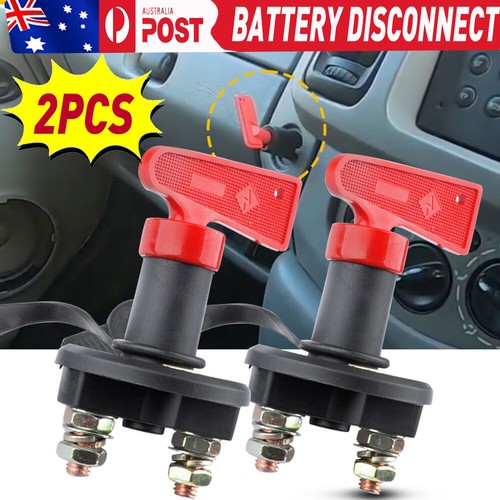 2X Car Kill cut off Motorcycle switch Disconnect Isolator Battery ...