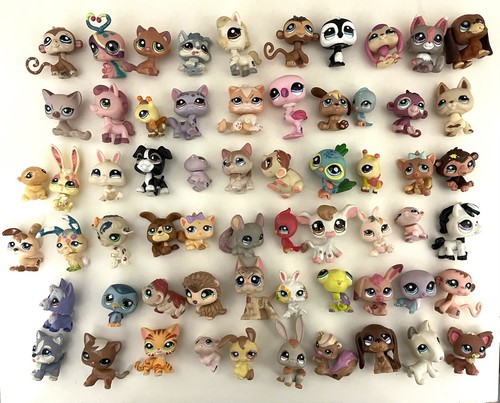 Littlest Pet Shop LPS x 62 Bulk Lot Dogs Cats Birds More | eBay