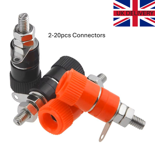 2-20pcs Binding Posts Terminals 4mm Banana Plug Socket 4mm Terminal ...