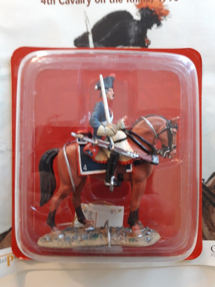 Del prado napoleonic war waterloo 1:32 cavalry french 4th 81 80 | eBay