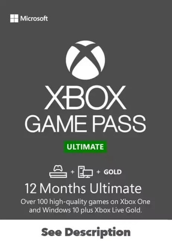 Xbox Game Pass For PC - 12 Month (See Description) | eBay