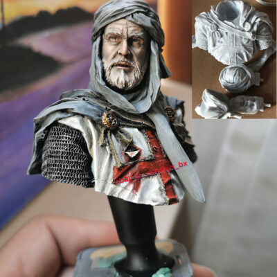 Knight Bust 1/10 Unpainted Resin Model Kit Unassembled Garage Kit ...
