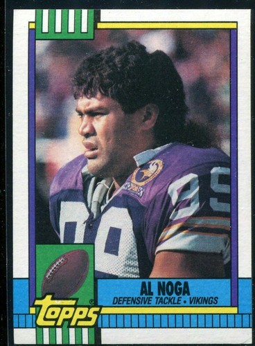 1990 Topps Football Al Noga #106 Minnesota Vikings | eBay
