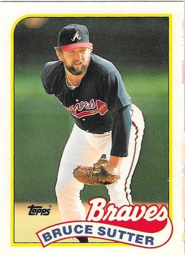 Bruce Sutter (HOF) Topps Tiffany 1989 (A780) | eBay