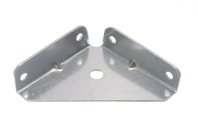 NEW 200 X Filled Corner Brace Angle Brackets Steel BZP 50mm X 50mm 2 X ...