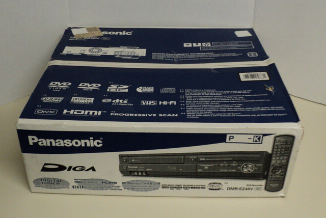 Panasonic DMR-EZ48V DVD Recorder for sale online | eBay
