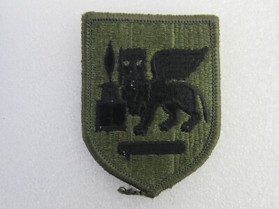 US Army Africa and Southern European Task Force Subdued Sew On Patch ...