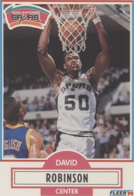1990-91 Fleer - David Robinson #172 for sale | eBay