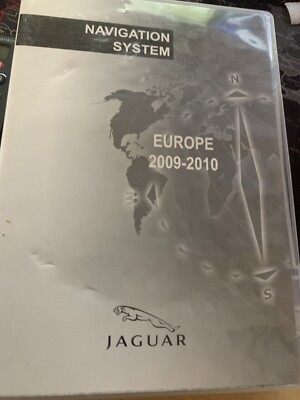 Jaguar Navigation System EUROPE 2009-10 2 Disc DVD Software Set Navteq ...