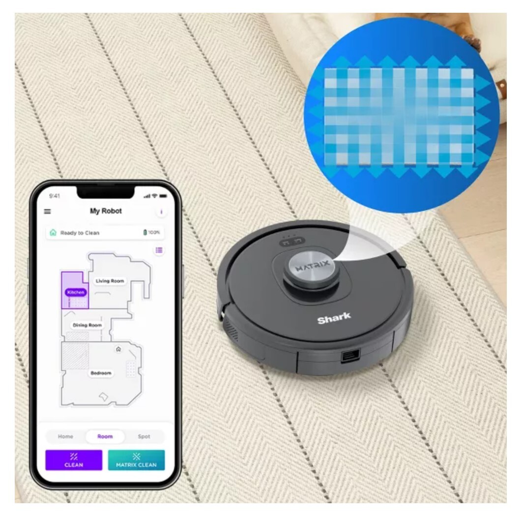 Shark R-RV2310AE Matrix Self Empty Robot Vacuum - Certified Refurbished ...