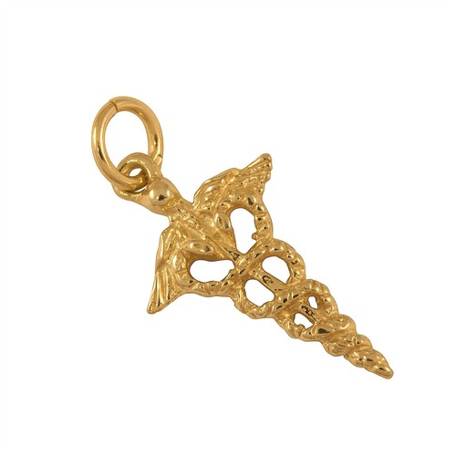 9ct Gold Medical Charm | eBay