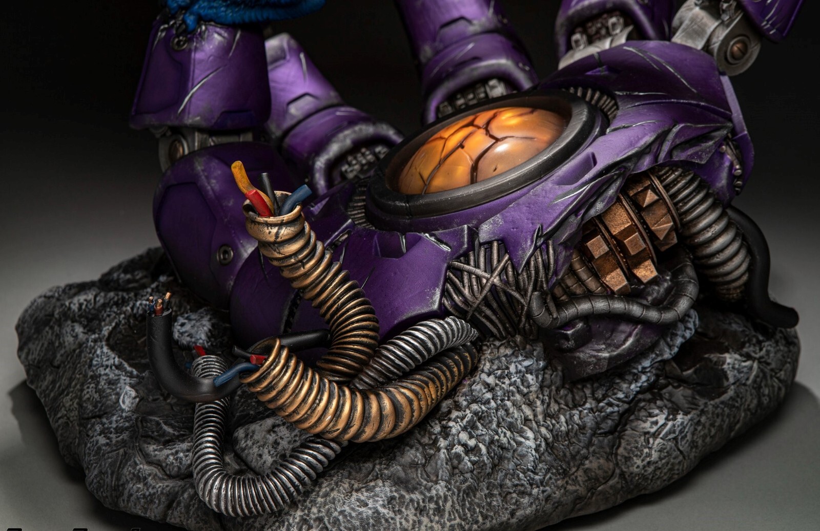 X MEN BEAST VS SENTINEL DIORAMA 1/4 CUSTOM STATUE RARE + CGC 9.8 ...