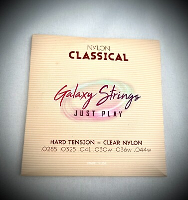 Galaxy Classical guitar strings Hard Tension. | eBay