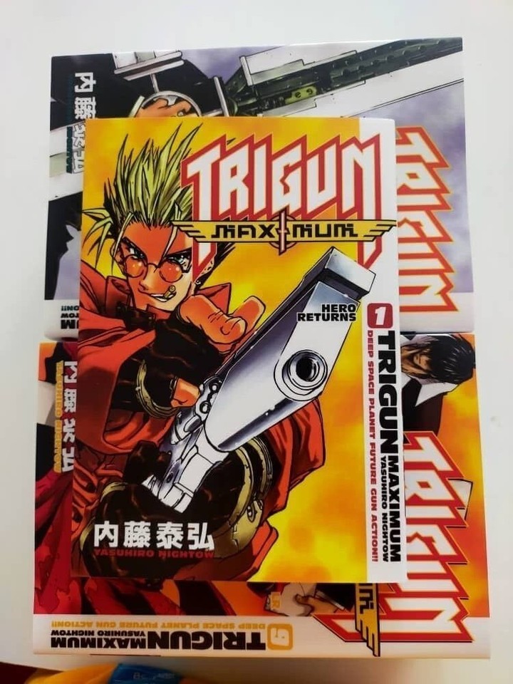 TRIGUN MAXIMUM Manga Volume 1-14 END English Complete Set by Ysuhiro Nightow | eBay