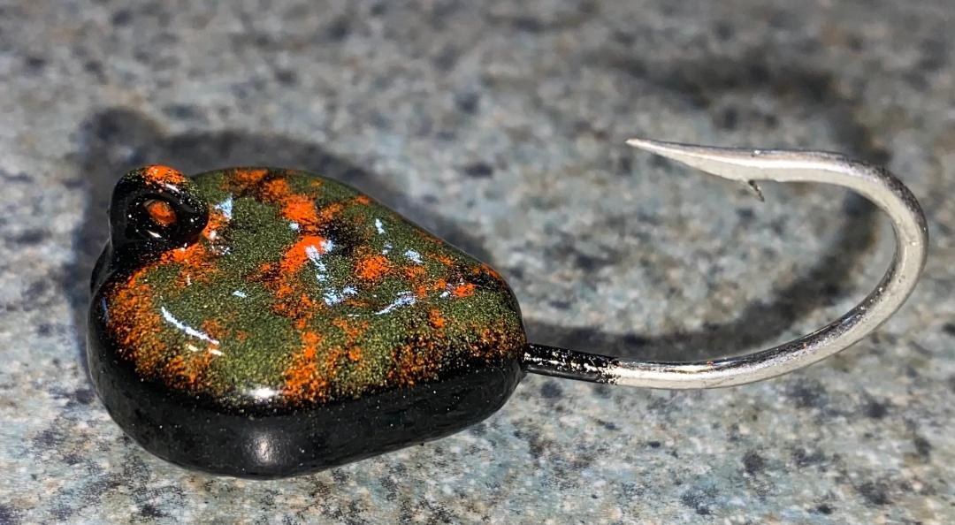 15 FLAT TOP TOG JIGS ASIAN CRAB 4/o XX strong steel hooks blackfish ...