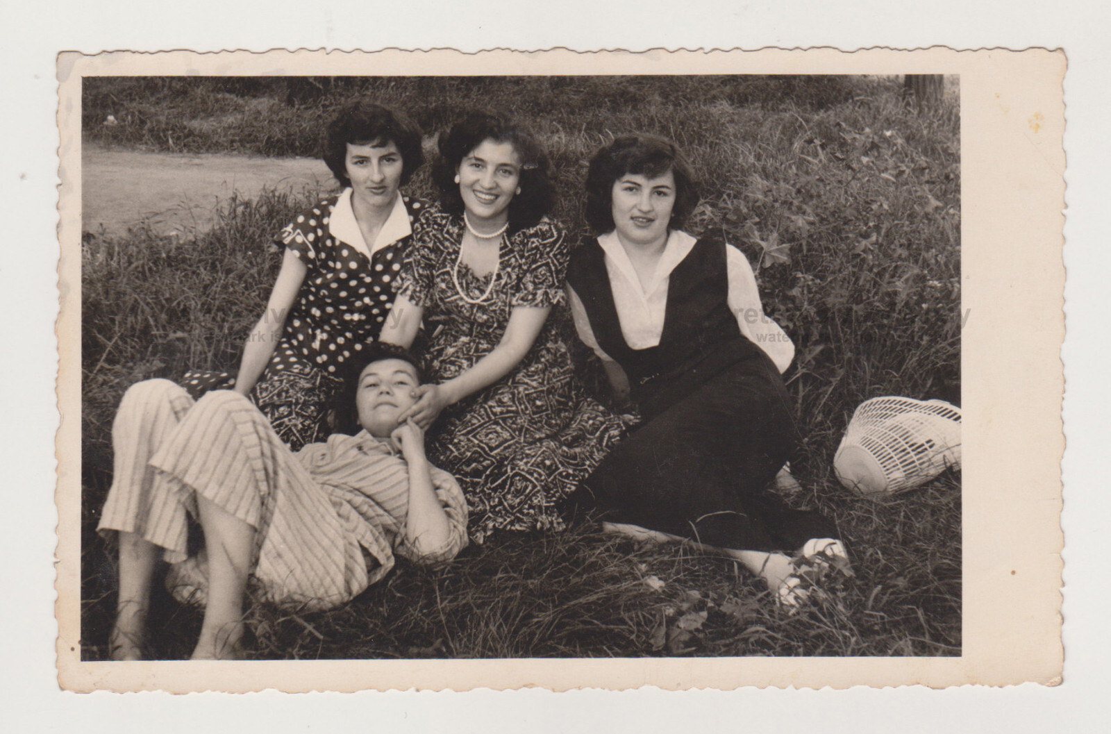 Four Pretty Young Women Cute Lovely Females Closeness Ladies Lady ...