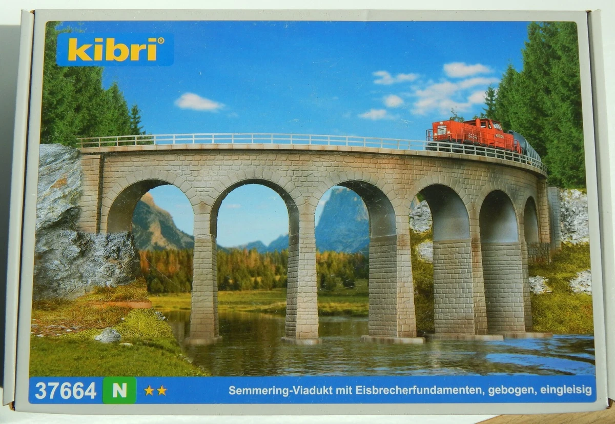 N Scale Kibri 37664 Curved Stone Viaduct Bridges And, 59% OFF
