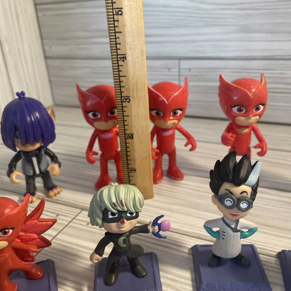 22 PJ Masks Figures Pharaoh Armadylan Gekko Ninja Catboy Owlette Save ...