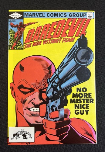 Daredevil 184 1st Daredevil Punisher Team-Up Frank Miller 1982 Marvel ...