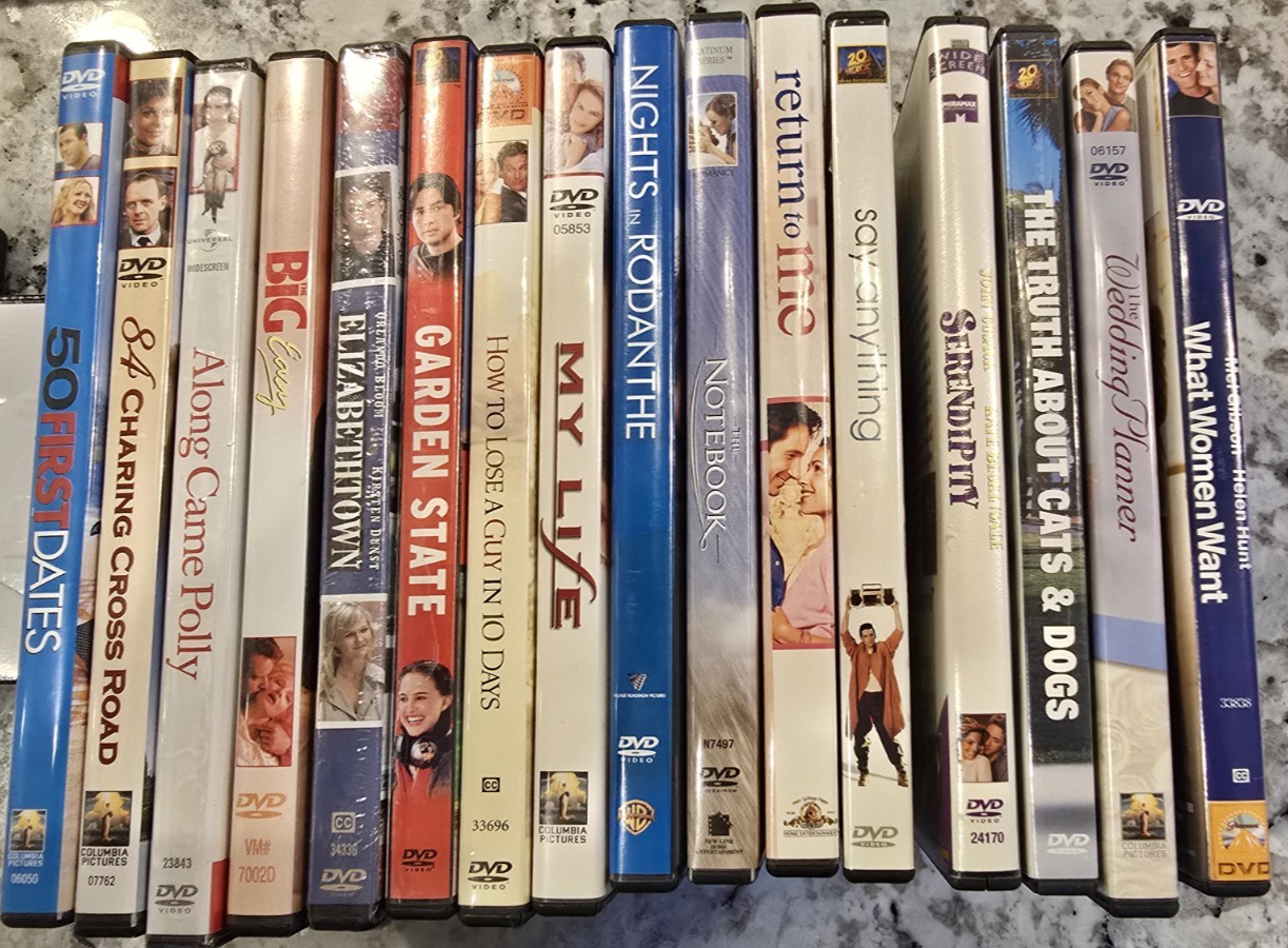 DVD Lot of 16 Romance Romcom Chick Flick Movies | eBay