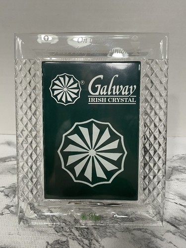 Galway Irish Crystal Frame 4"×6" On Your First Holy Communion Etched No ...