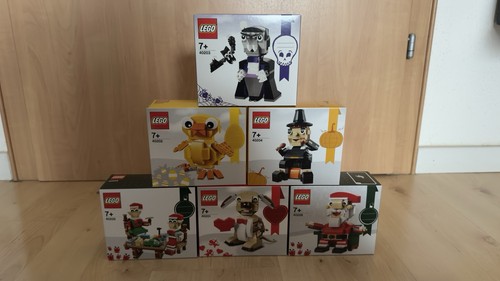 Sammler aufgepasst! Seltene LEGO Seasonal Sets 2016 (40201-40206) – NEU ...