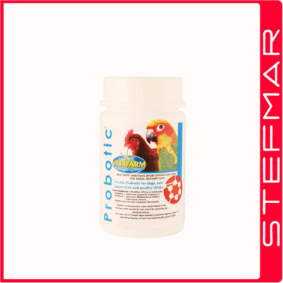 Vetafarm Probotic 25G Soluble Probiotic For Dogs Cats Birds Poultry ...