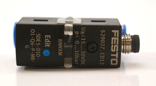 Festo Drucksensor SDE5-D10-01-Q6-P-M8-G 529027 Pneumatik | eBay.de