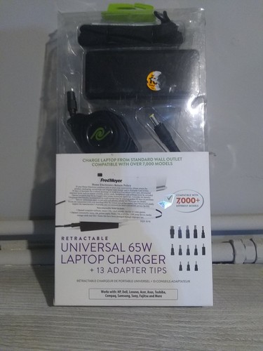 ReTrak Retractable Universal 65W Laptop Charger | eBay