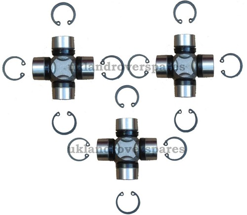 LAND ROVER FREELANDER 1 TD4 PROPSHAFT UJ UNIVERSAL JOINTS FULL SET - 3 ...
