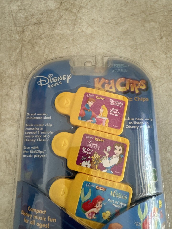 Disney Tunes Kid Clips Music Chips Princess Sleeping Beauty Tiger ...