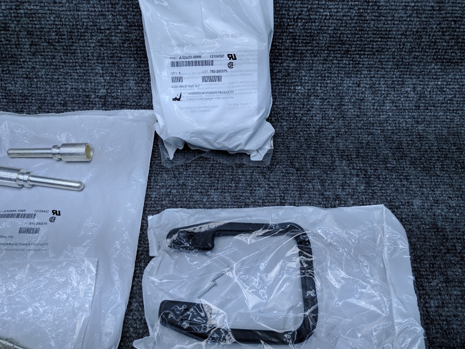 Anderson A32495-1049 Male Connector Kit 320amp NWB for sale online | eBay