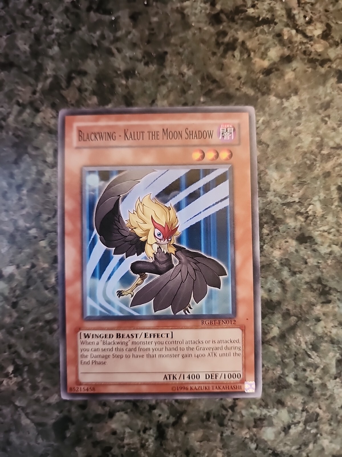 1Blackwing - Kalut The Moon Shadow - RGBT-EN012 - Common Unl/1st NM y19 ...