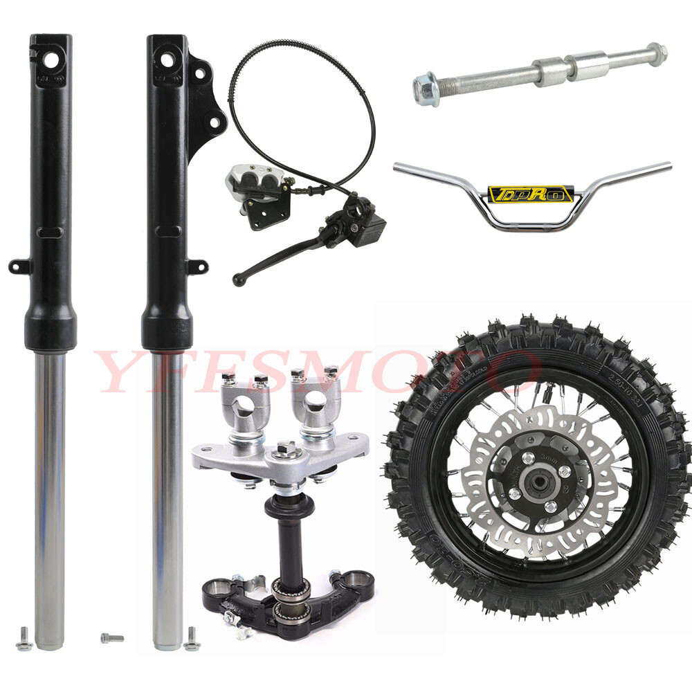 10inch Wheel Rim Front Fork Triple Tree Handlebar DRZ70 Coolster 2.5-10 ...