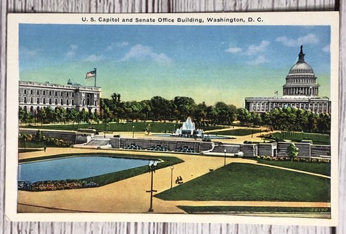 Washington DC US Capitol & Senate Office Building Postcard | eBay