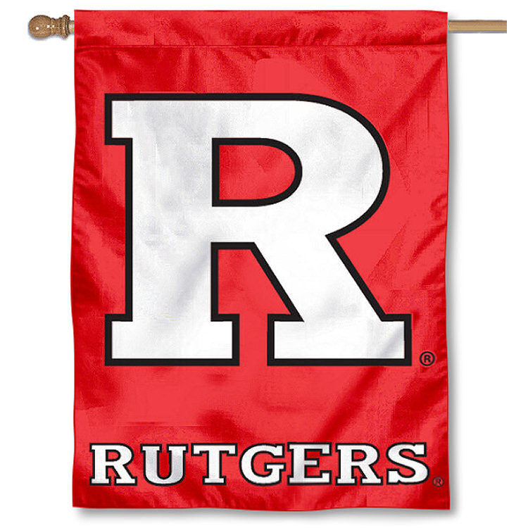 Rutgers Scarlet Knights R University College House Flag | eBay