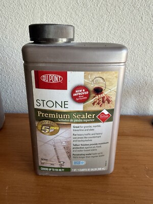 DuPont STONE SEALER Water Based Formula 1 Qt (Covers 115 SF) Granite ...