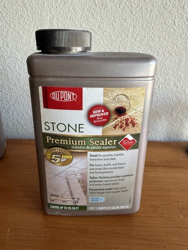 DuPont STONE SEALER Water Based Formula 1 Qt (Covers 115 SF) Granite ...