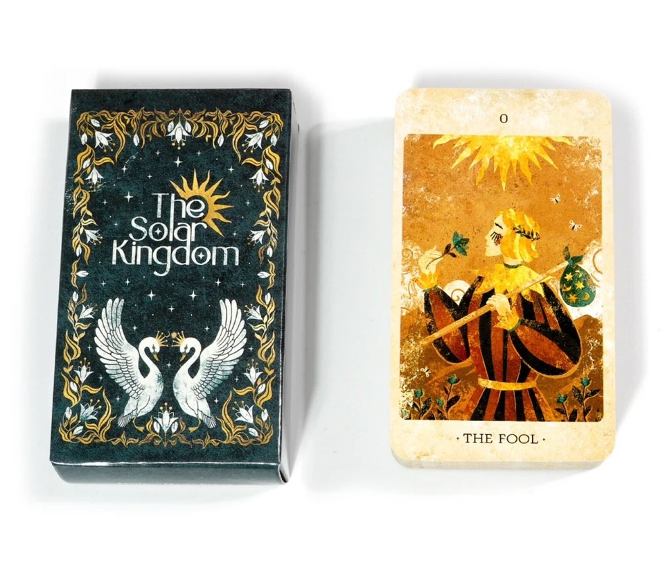 The Solar Kingdom Tarot 78-Cards Tarot Oracle Cards Deck for Party ...